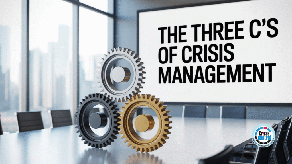 The Three C's of Crisis Management for Effective Management