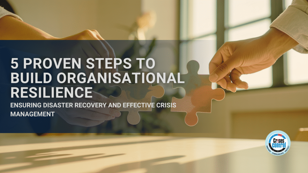 Organisational Resilience: 5 Proven Steps that will help you