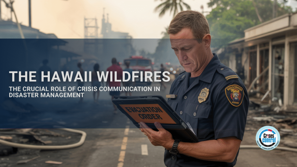 Hawaii Wildfires: Crisis Communication's Vital Role