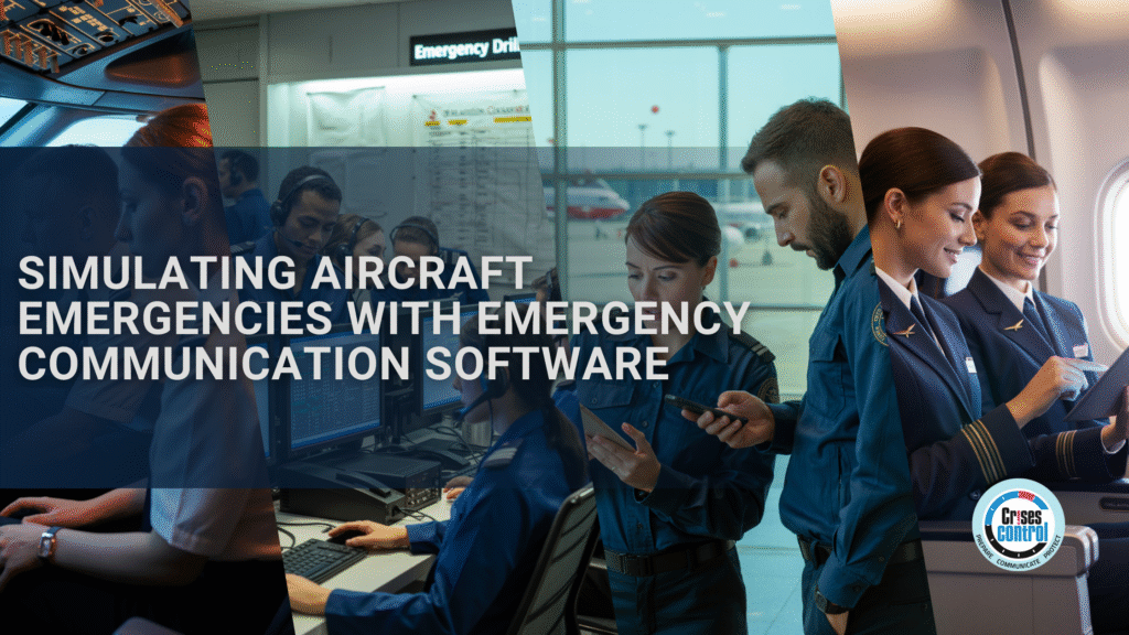 Emergency Communication Software for Aviation Simulations